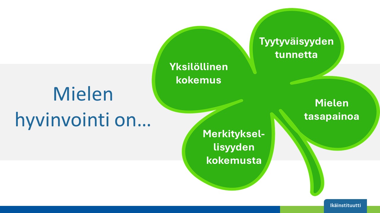 Mielen hyvinvointi - Ikäinstituutti